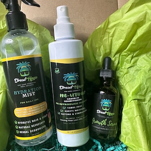 Loc Hydration Mist Leave in Conditioner Growth Serum Anti Breakage ...