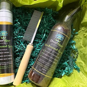 Dreadlock Loc Removal Spray Cream Detangling Comb Kit Don't Cut Your ...