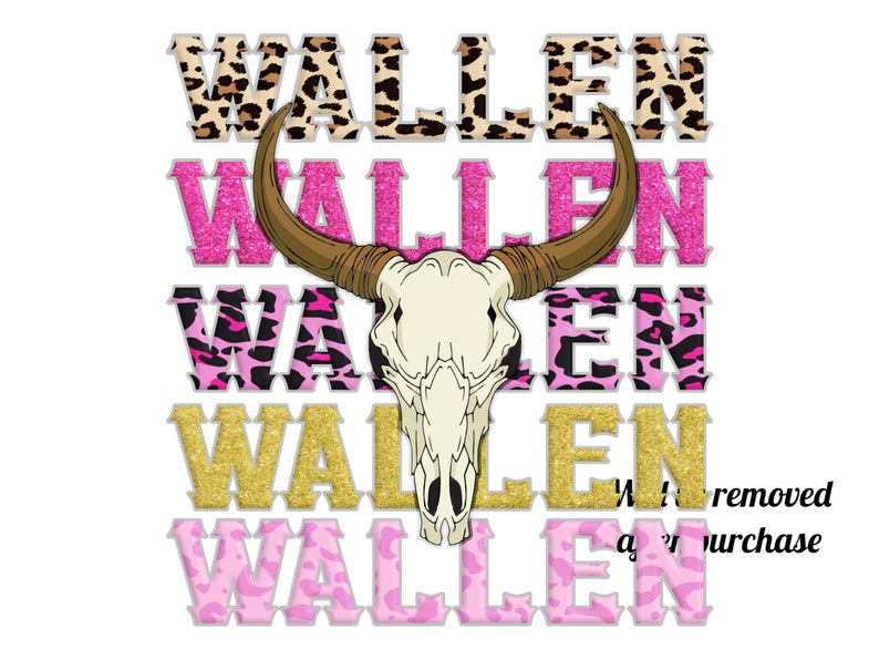 Wallen Png, Western Cowboy Png, Western Png, Retro Png, Cow Skull Png ...