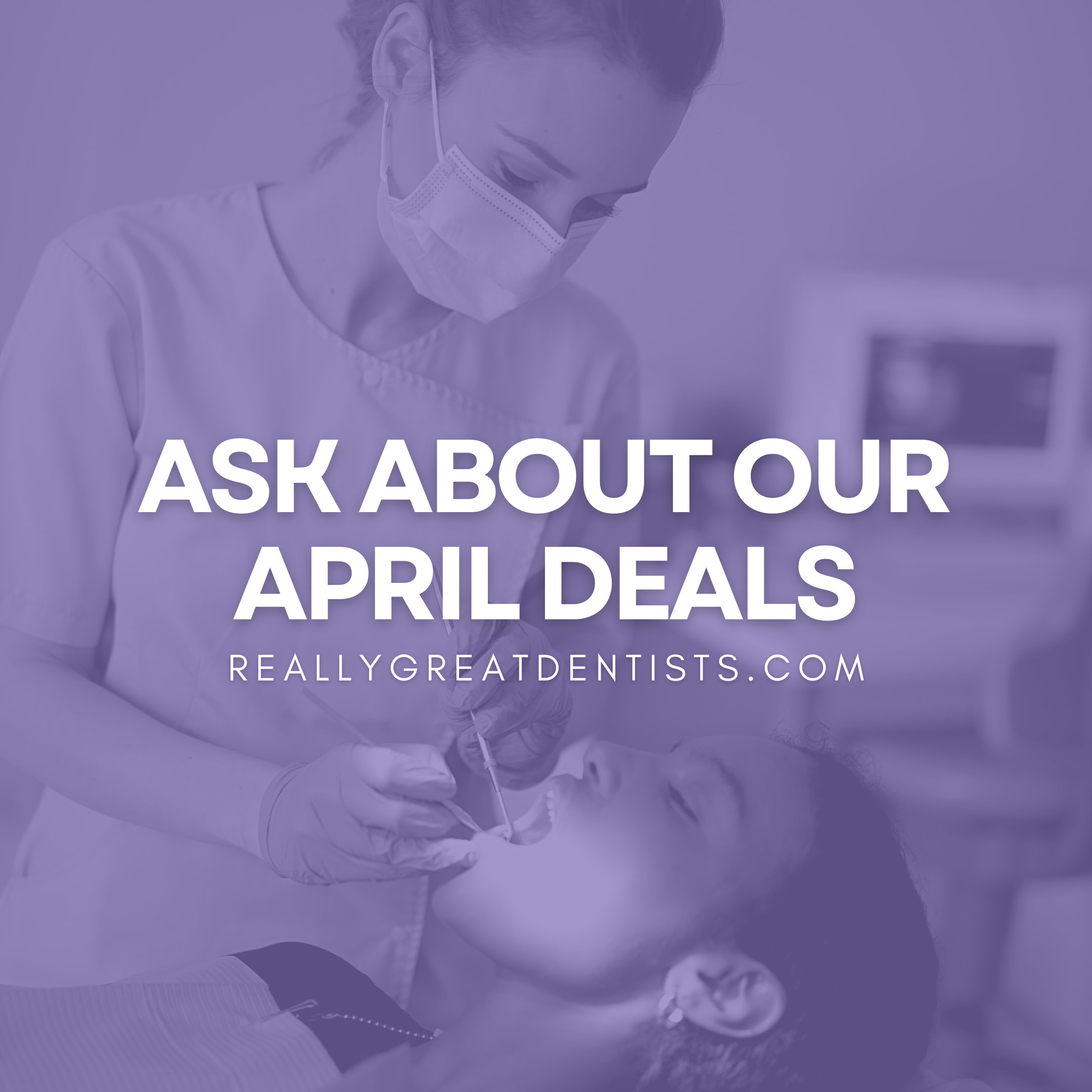 Purple Dental Instagram Post Templates | Dental Industry | Modern ...