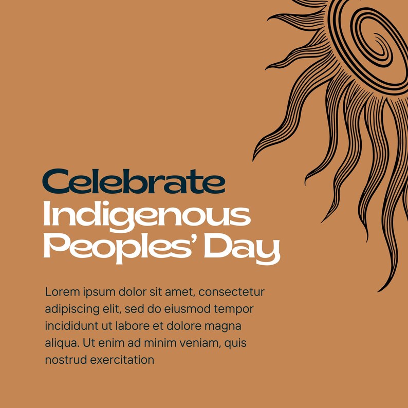 Indigenous Peoples' Day 2024 | Celebrate Indigenous People | Instagram ...