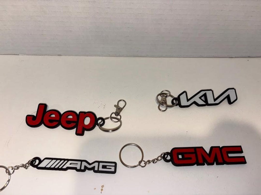 Car Logo Customizable Keychains - Etsy