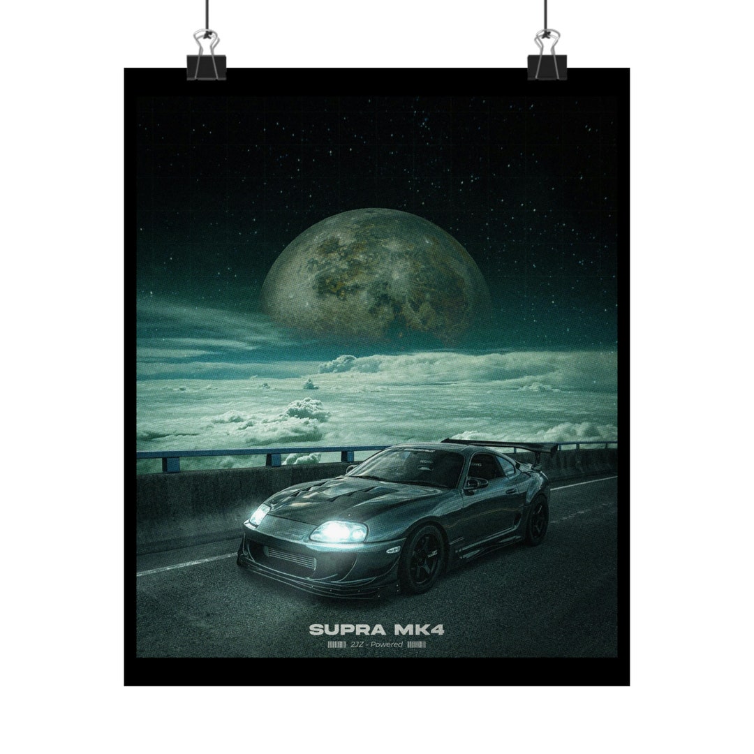 Toyota MK4 Supra Poster - Etsy