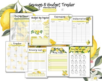 For the Teacher Budget Tracker | Savings Tracker | Savings Challenge ...