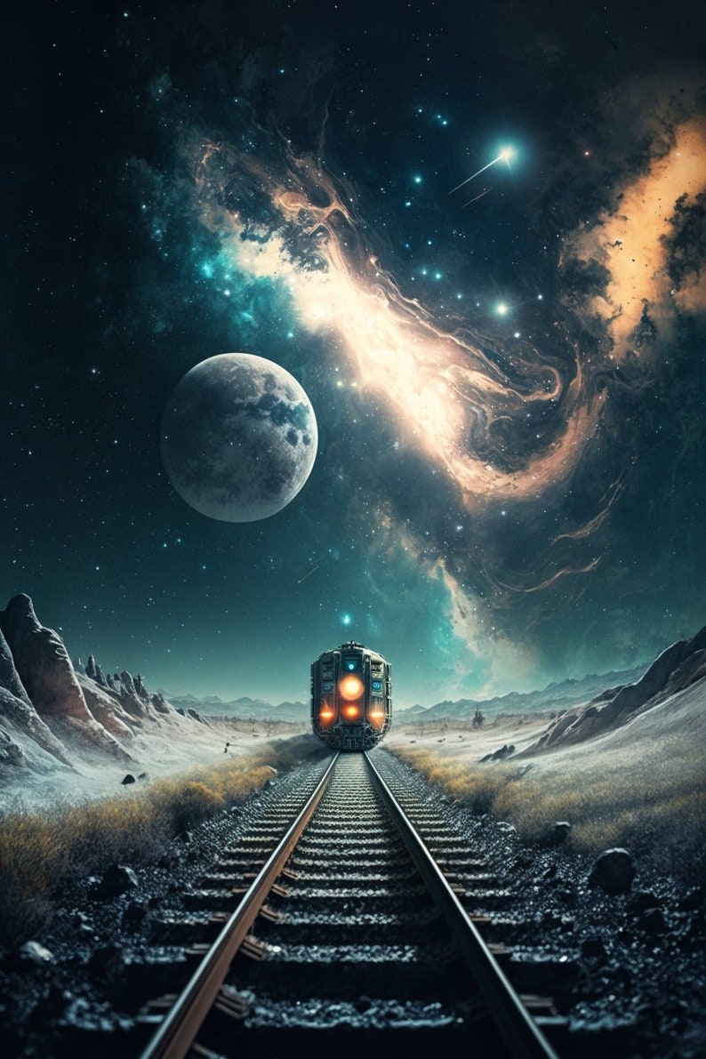 Railroad Digital Image Printable Instant Download - Etsy