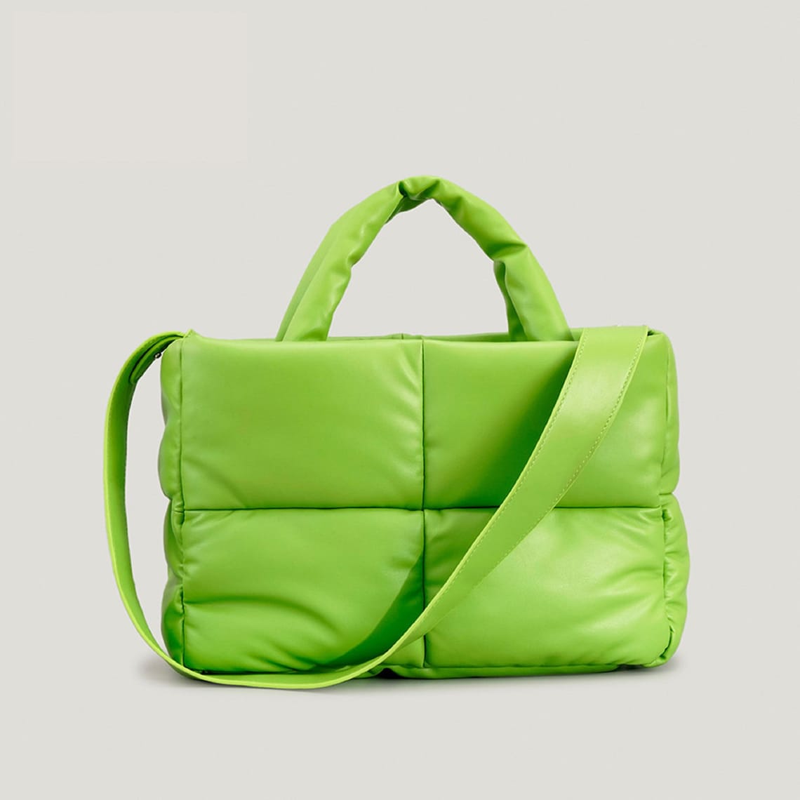 Puffer Shoulder Bag Padded Shoulder Bag Padded Quilted Bag - Etsy