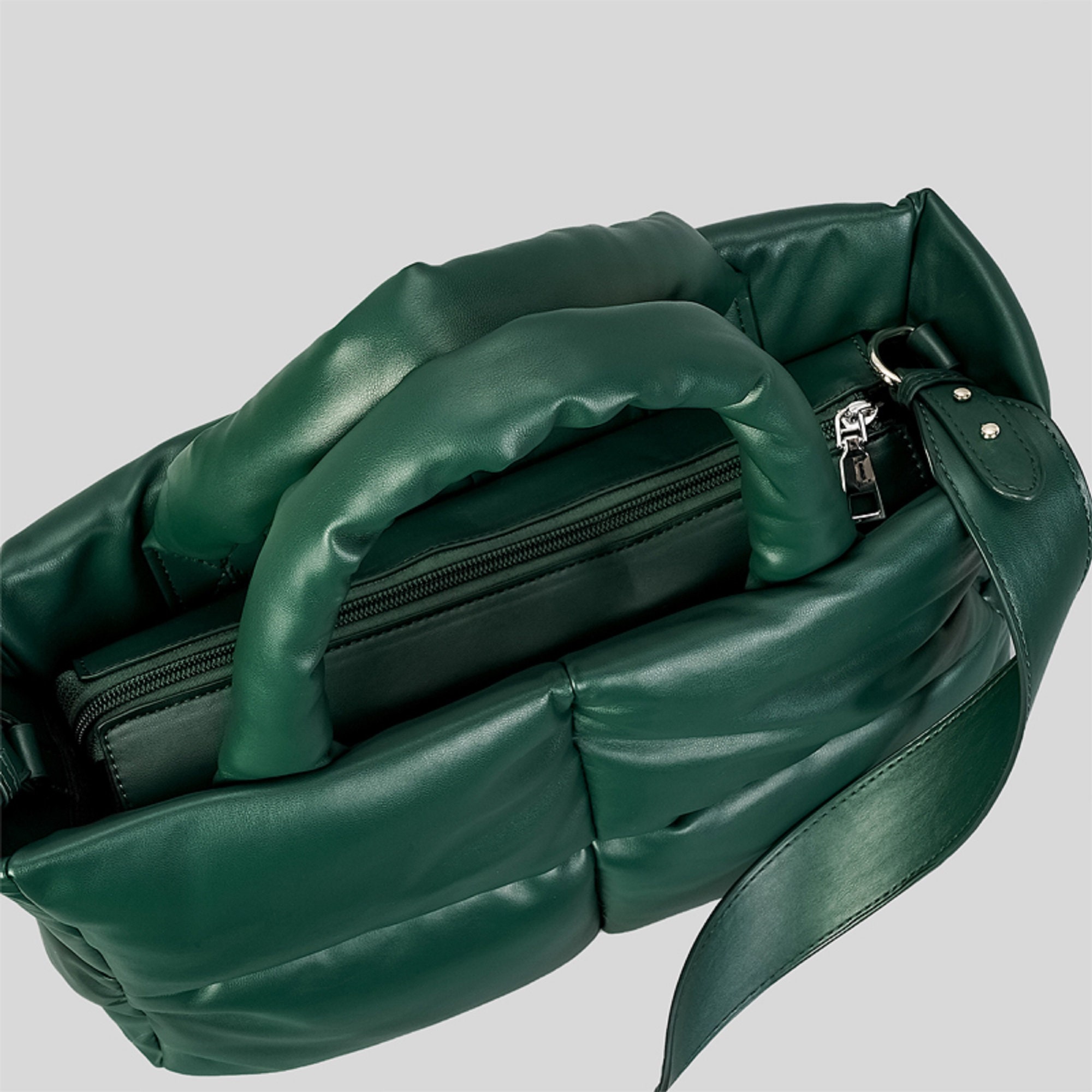 Puffer Shoulder Bag Padded Shoulder Bag Padded Quilted Bag - Etsy