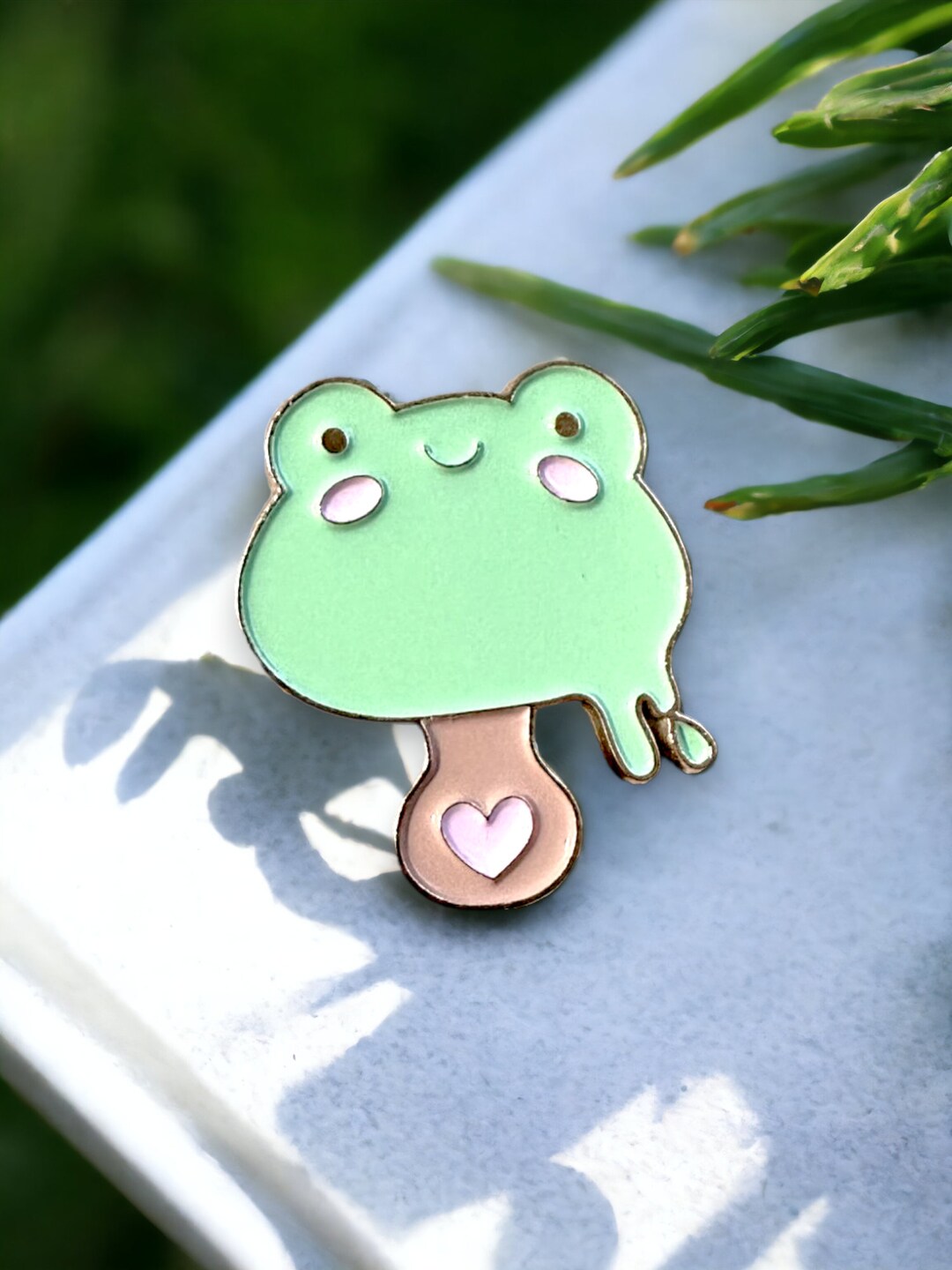 Kawaii Frog Popsicle Enamel Pin, Animal Dessert Pin, Cute Frogsicle Pin ...
