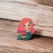 Kawaii Mermaid Enamel Pin, Cute Cartoon Lapel Pin, Mermaid Art Pin ...