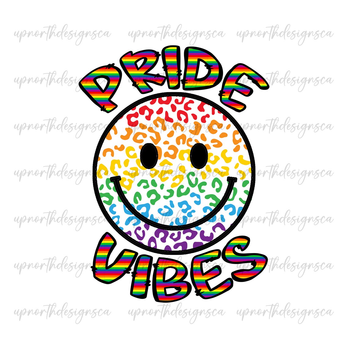 Pride Smiley Face Png, Pride Vibes Png, Retro Pride Png, Sublimation ...