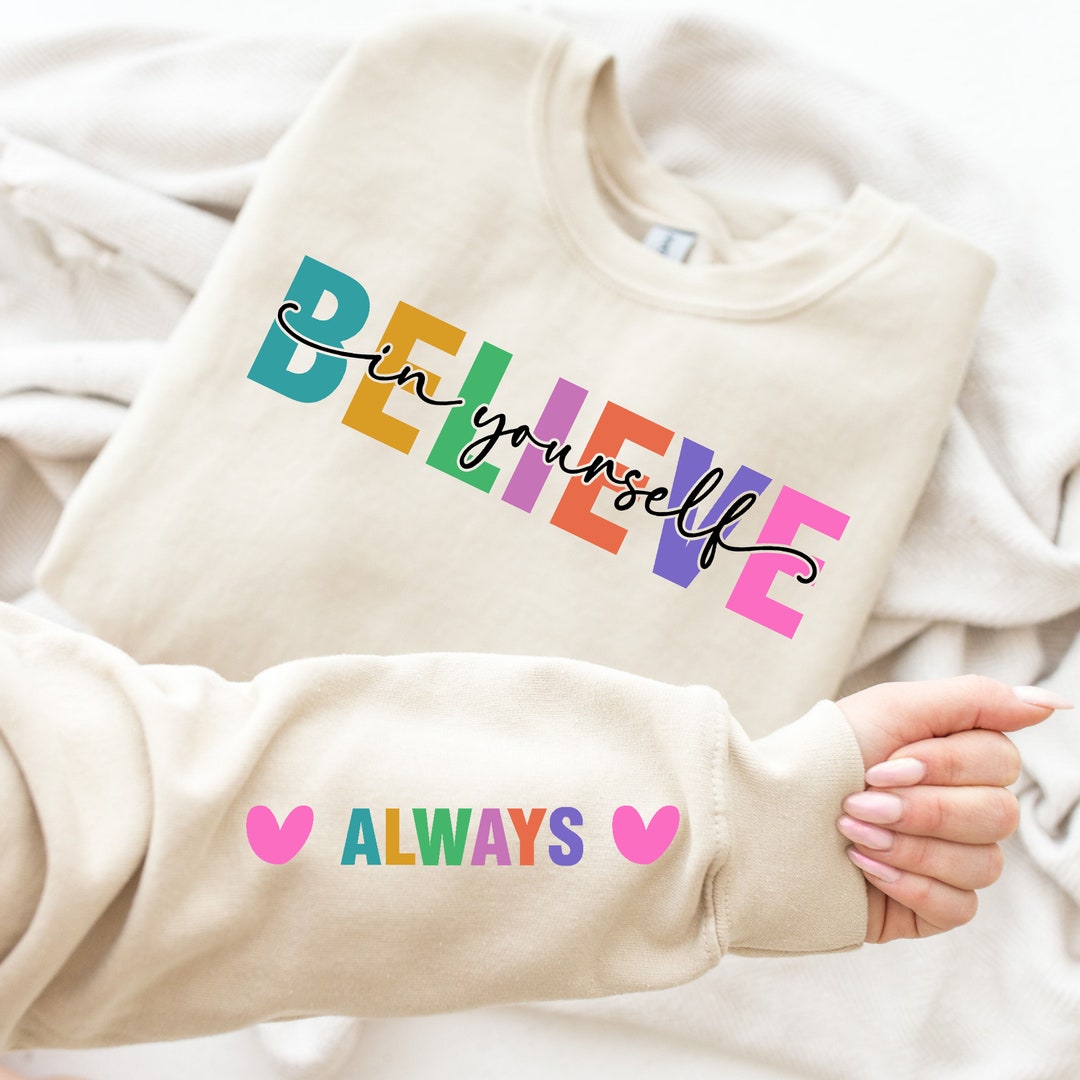 Believe in Yourself Svg Png, Inspirational Svg, Motivational Png ...