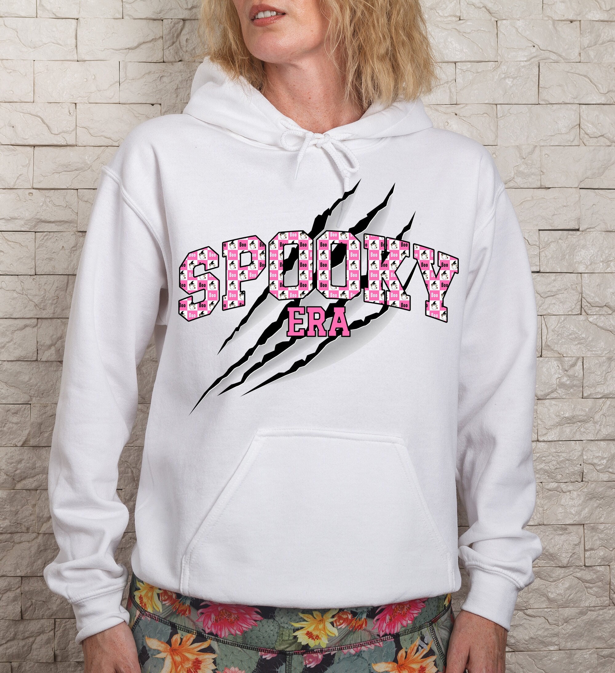 Pink Spooky Era Png, Halloween Png, Ghost Png, Bright Halloween Png ...