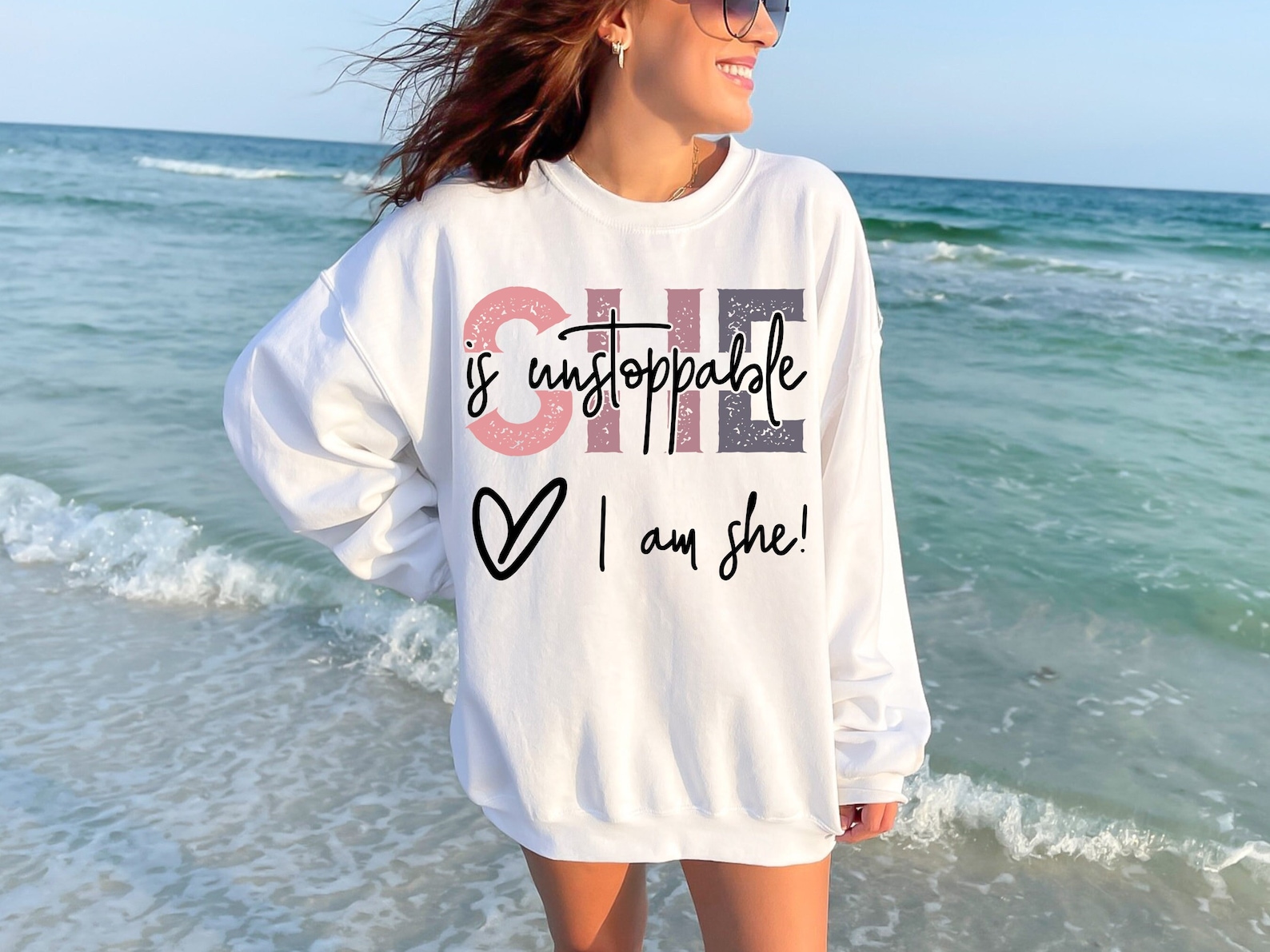 She is Unstoppable Svg Png, She Svg Png, Inspirational Svg ...