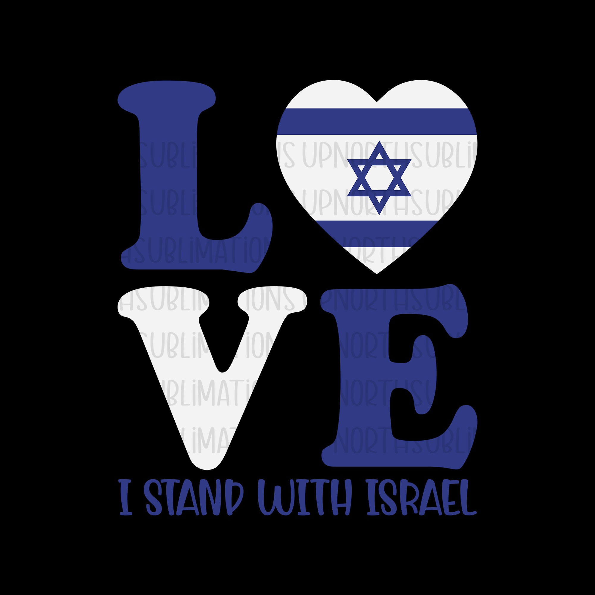 I Stand With Israel Png, Israel Love Png, Israel Strong, Support Israel ...