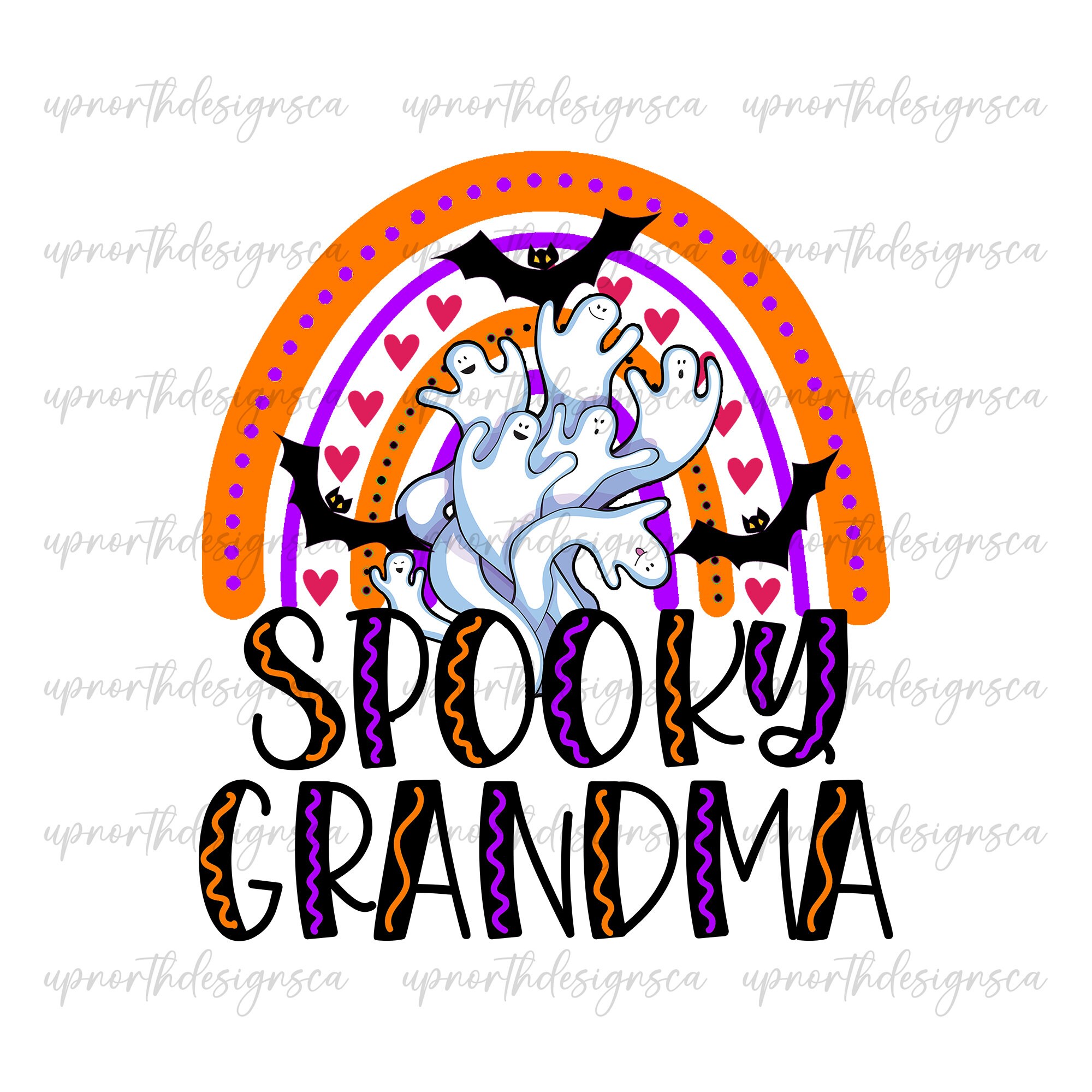Spooky Grandma Png Grandma Halloween Png Sublimation Design Halloween Digital Design Grandma