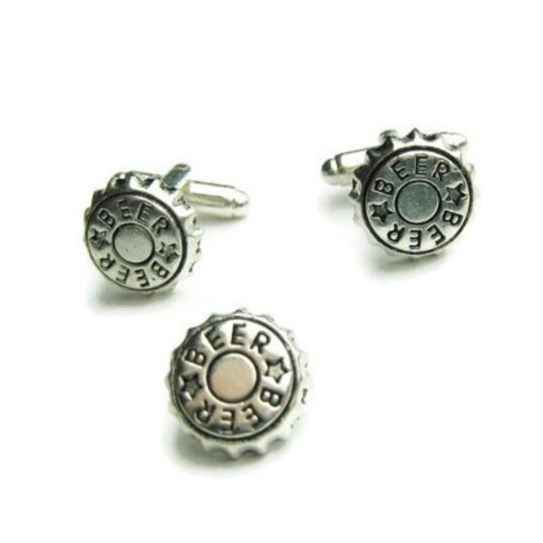 Beer Cufflinks - Etsy