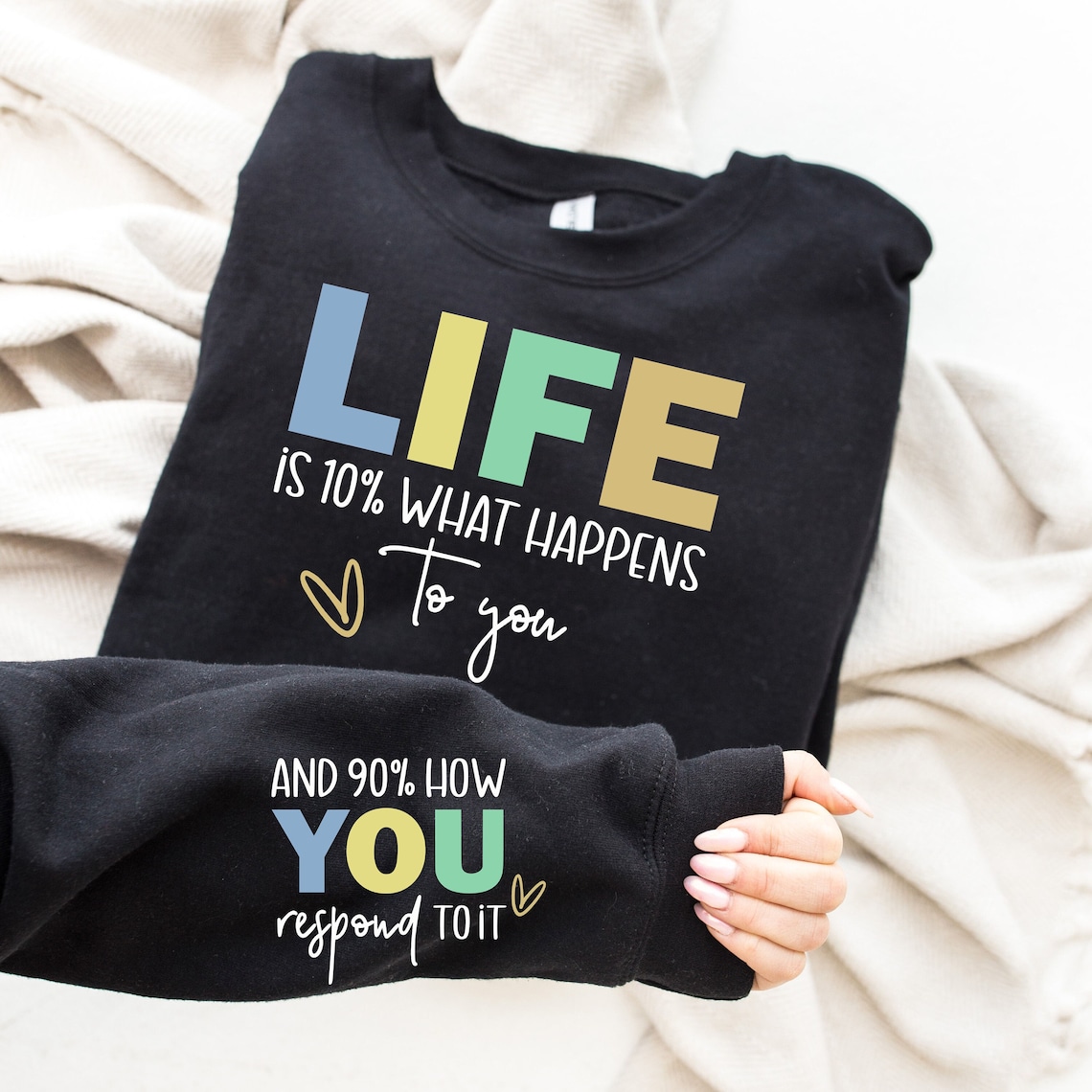 Life is Svg Png, Sleeve Design Svg Png, Life Quote Svg Png, Positivity ...
