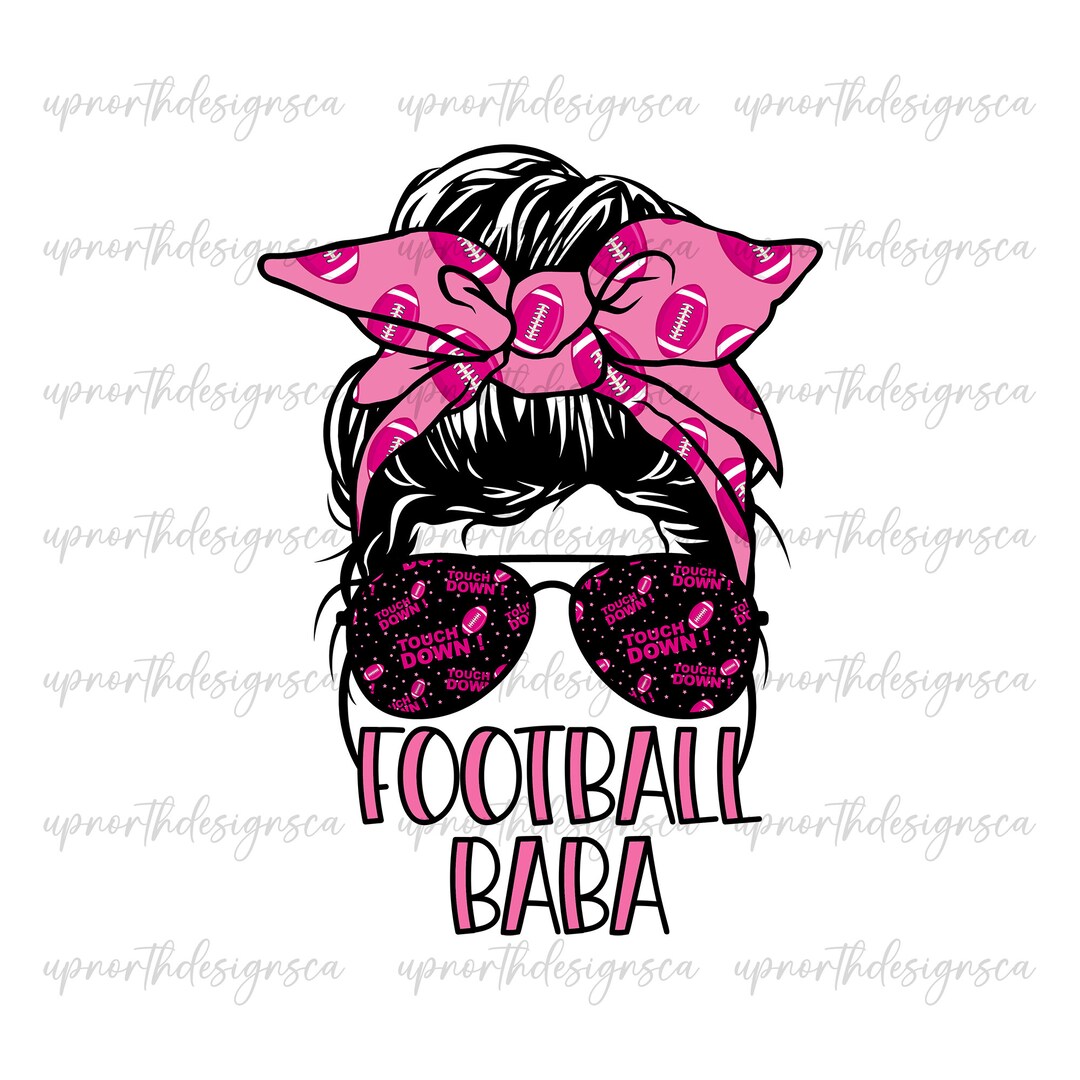 Football Baba Png Messy Bun Png Football Baba Image - Etsy UK