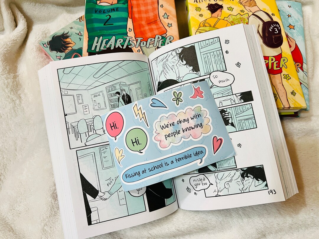 Heartstopper Sticker Sheet - Etsy