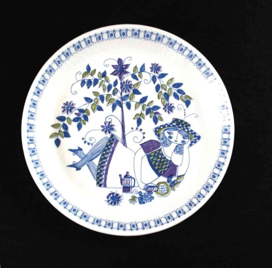 Figgjo LOTTE Plates: MCM Norway Dinnerware, 1960s Turi Gramstad Design ...