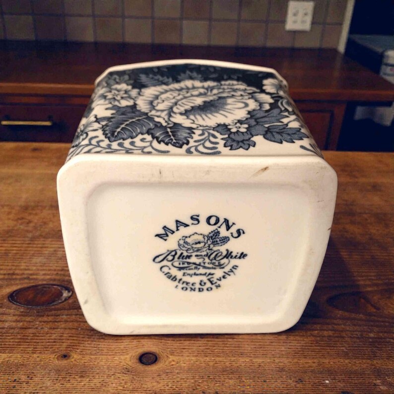Masons Tea Caddy Crabtree and Evelyn, London - Etsy