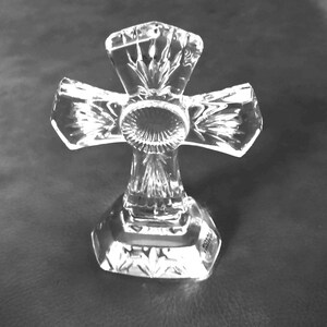 Royal Limited Lead Crystal Cross - Etsy