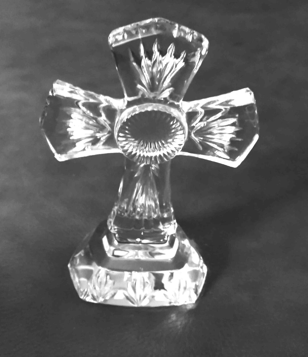 Royal Limited Lead Crystal Cross - Etsy