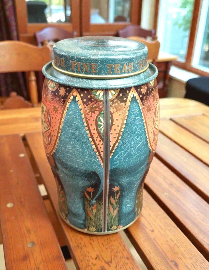 Williamson and Magor Elephant Tea Caddy. - Etsy
