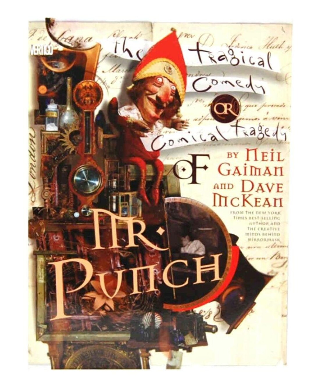 Mr. Punch Graphic Novel 1994 Neil Gaiman 96 Pgs. - Etsy