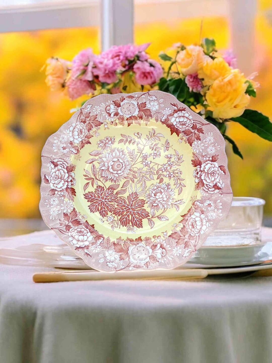 Spode Archive Collection, Jasmine Plate - Etsy