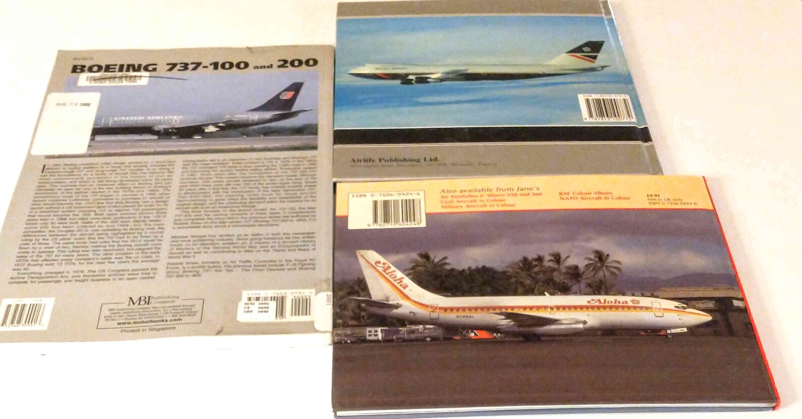 Boeing 737-100 and 200, 747 three Books. - Etsy
