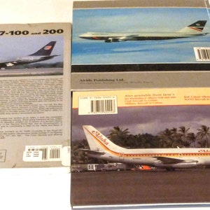 Boeing 737-100 and 200, 747 three Books. - Etsy