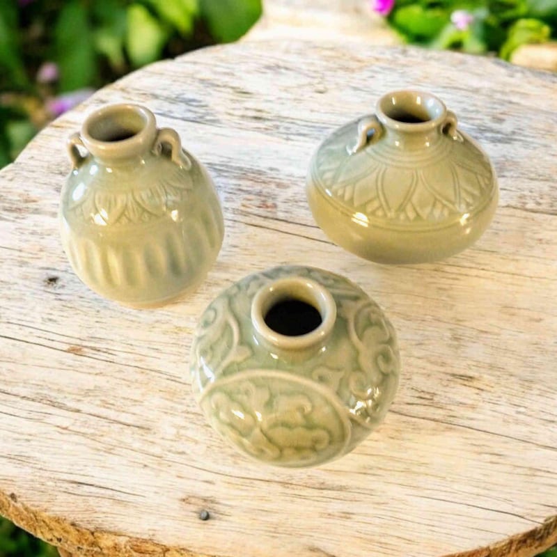 Celadon Pottery - Etsy