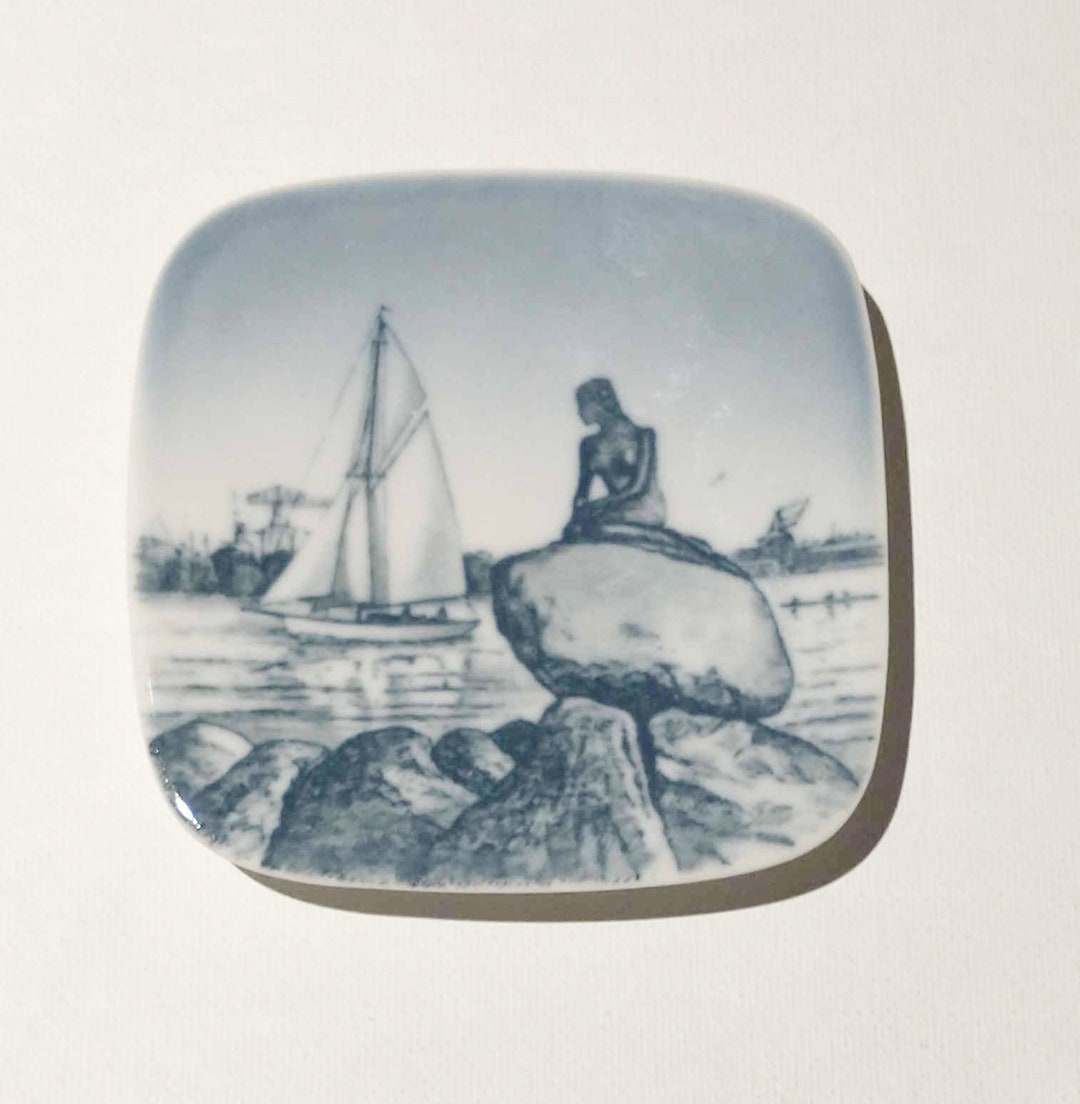 Bing and Grondahl Little Mermaid Dish. - Etsy