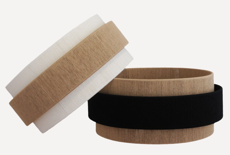 Modern Bamboo Thread Pendant Lamp. Contemporary Style. Made by Really ...