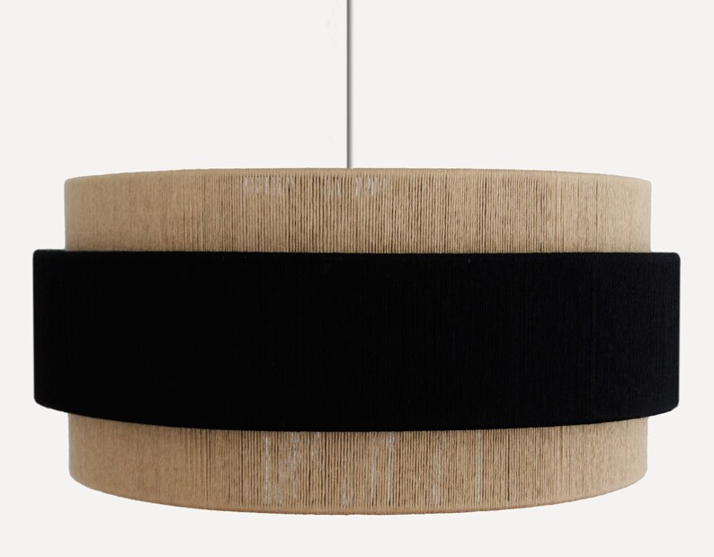 Modern Bamboo Thread Pendant Lamp. Contemporary Style. Made by Really ...