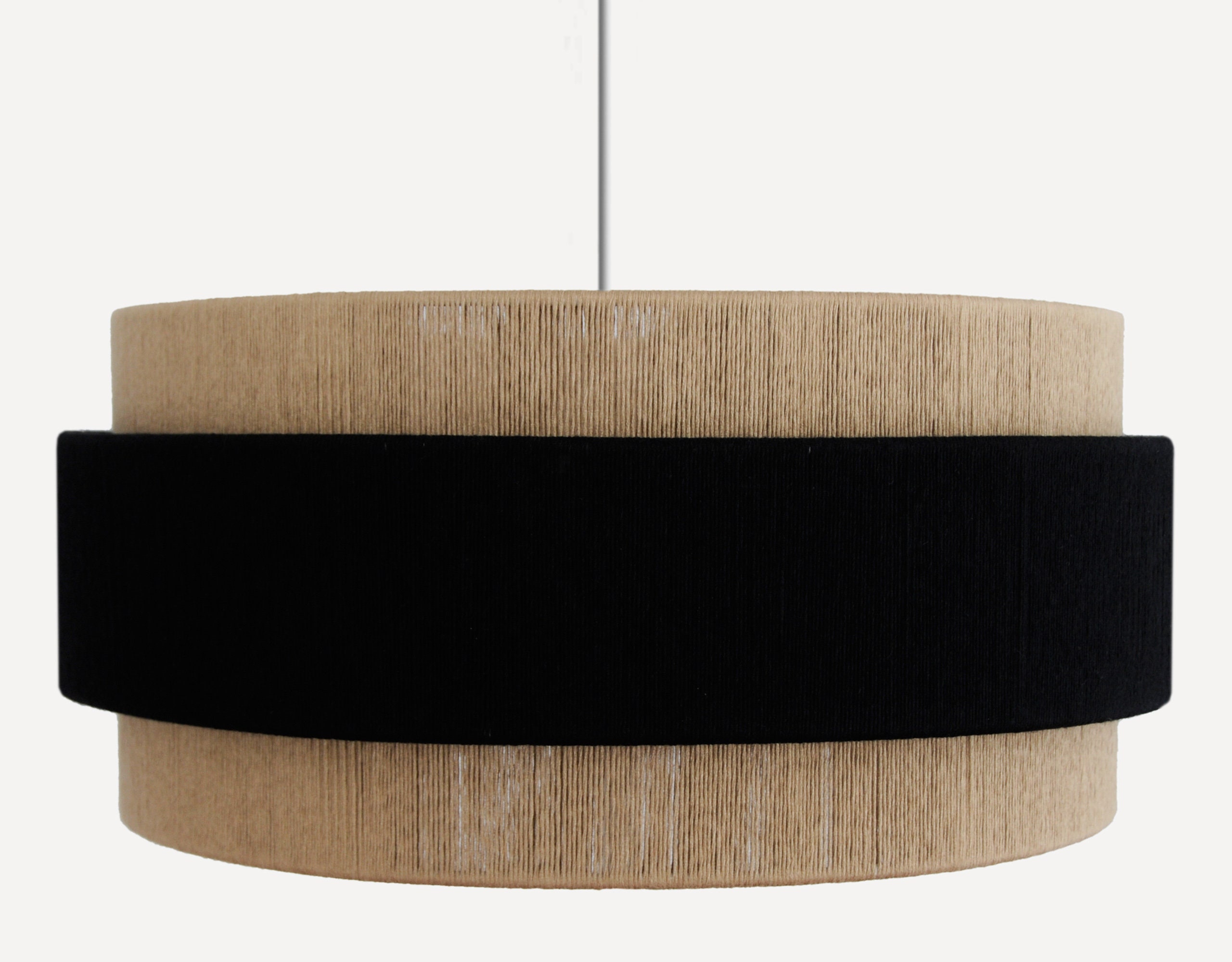 Modern Bamboo Thread Pendant Lamp. Contemporary Style. Made by Really ...