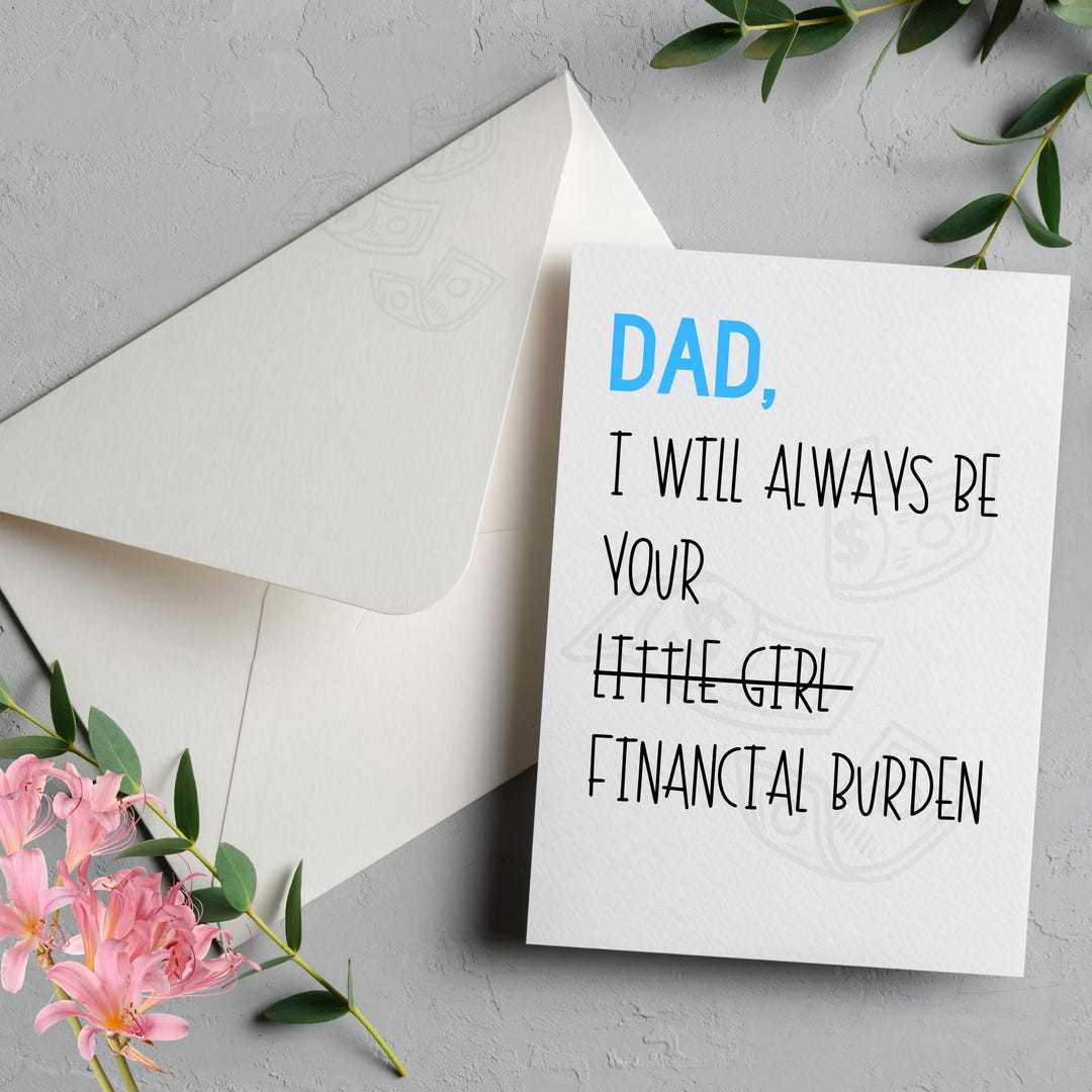 Funny Father's Day Card, Hilarious Cards, Father's Day, Card for Dad ...