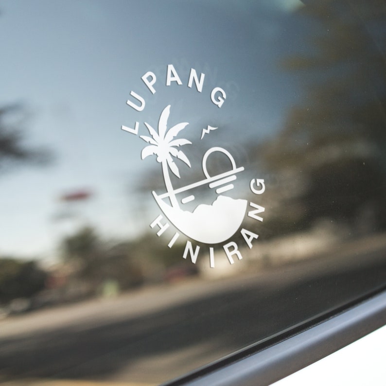 LUPANG HINIRANG Car Sticker Decal Proud Pinoy - Etsy