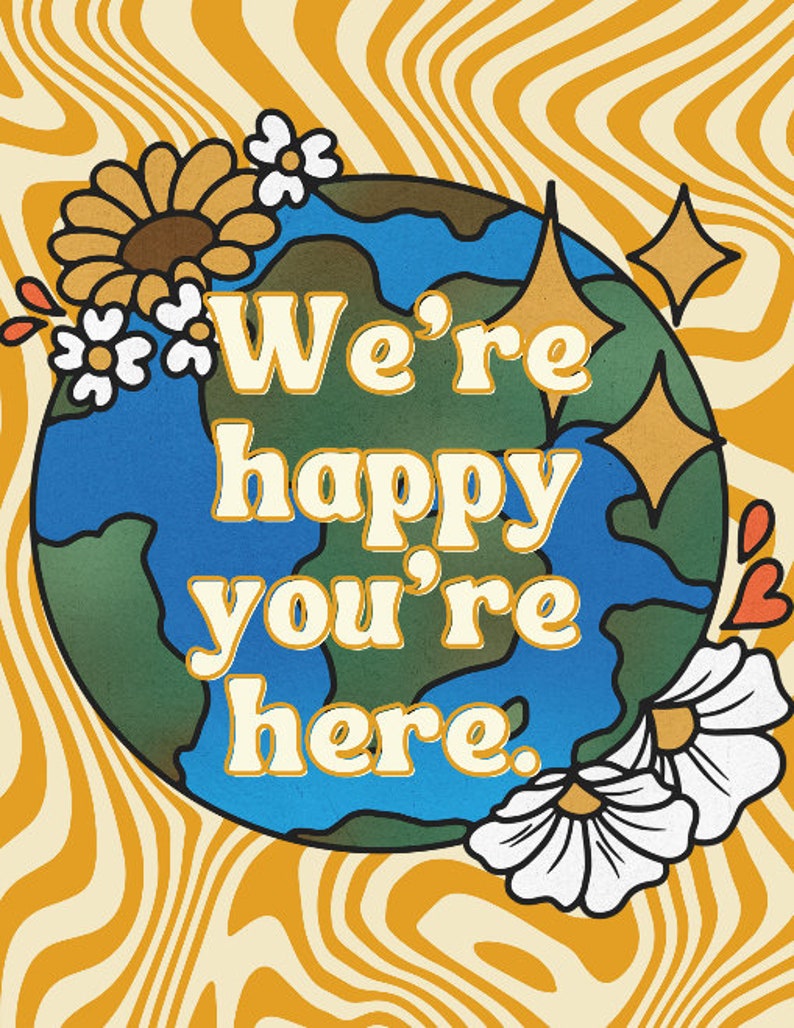 GROOVY Classroom Poster Pack - Etsy