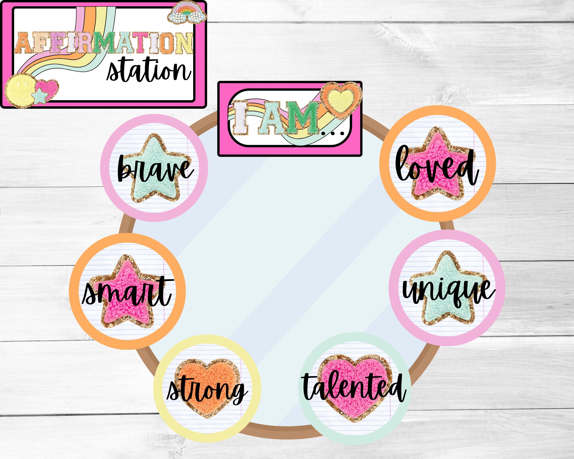 Letter Patch Classroom Bundle - Etsy