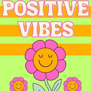 GROOVY Classroom Poster Pack - Etsy