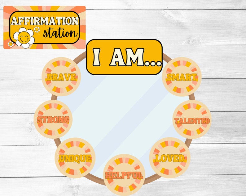 GROOVY Affirmation Station - Etsy