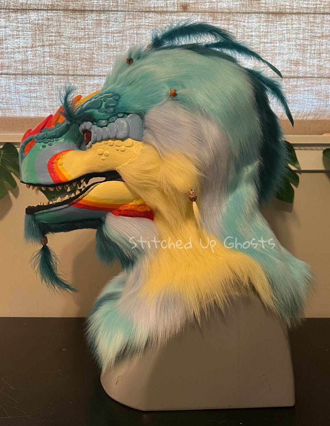 Fursuit Head Premade || Modified Semi-realistic Dinomask - Etsy