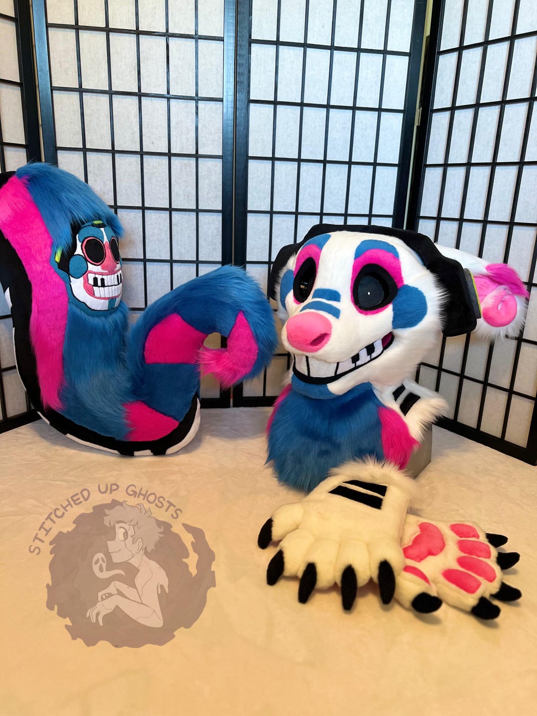 Music Man Inspired Fursuit PREMADE Mini Partial FNAF - Etsy