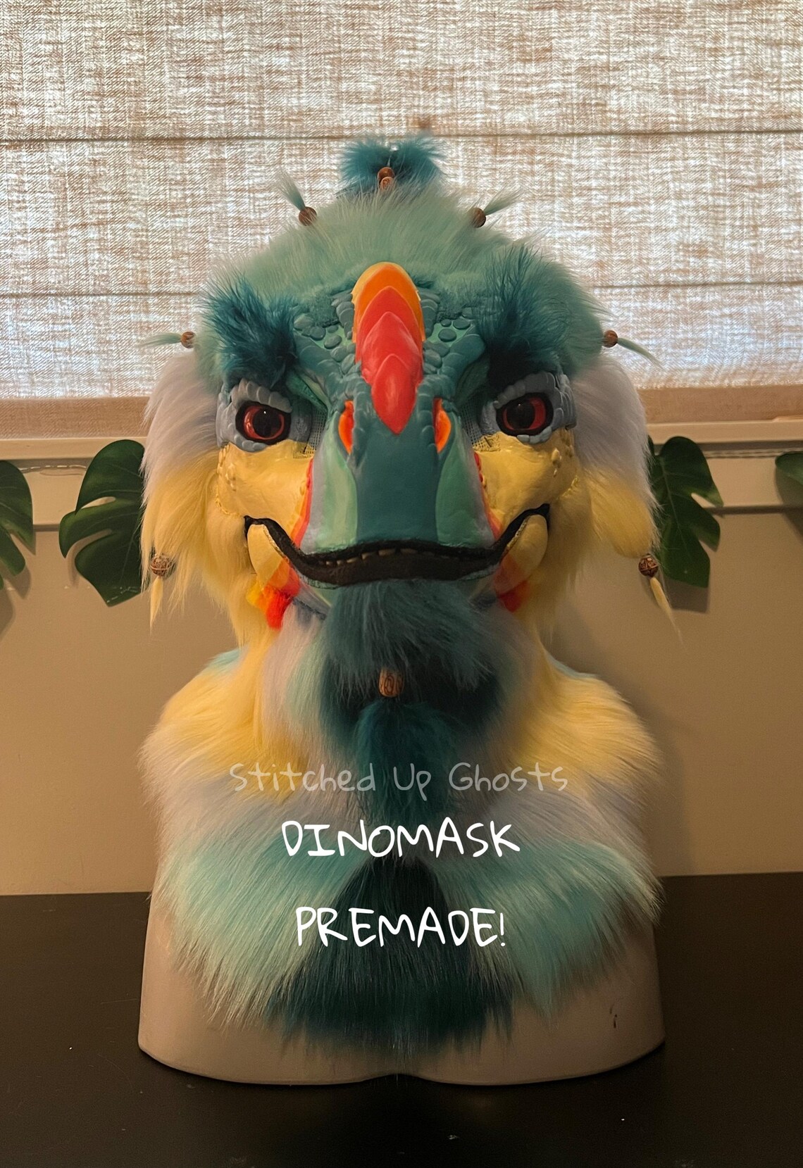 Fursuit Head Premade || Modified Semi-realistic Dinomask - Etsy