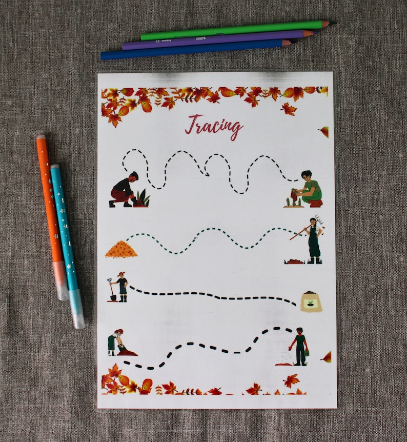 Hello Autumn Learning Worksheet. Fall Season Theme. Activity ...