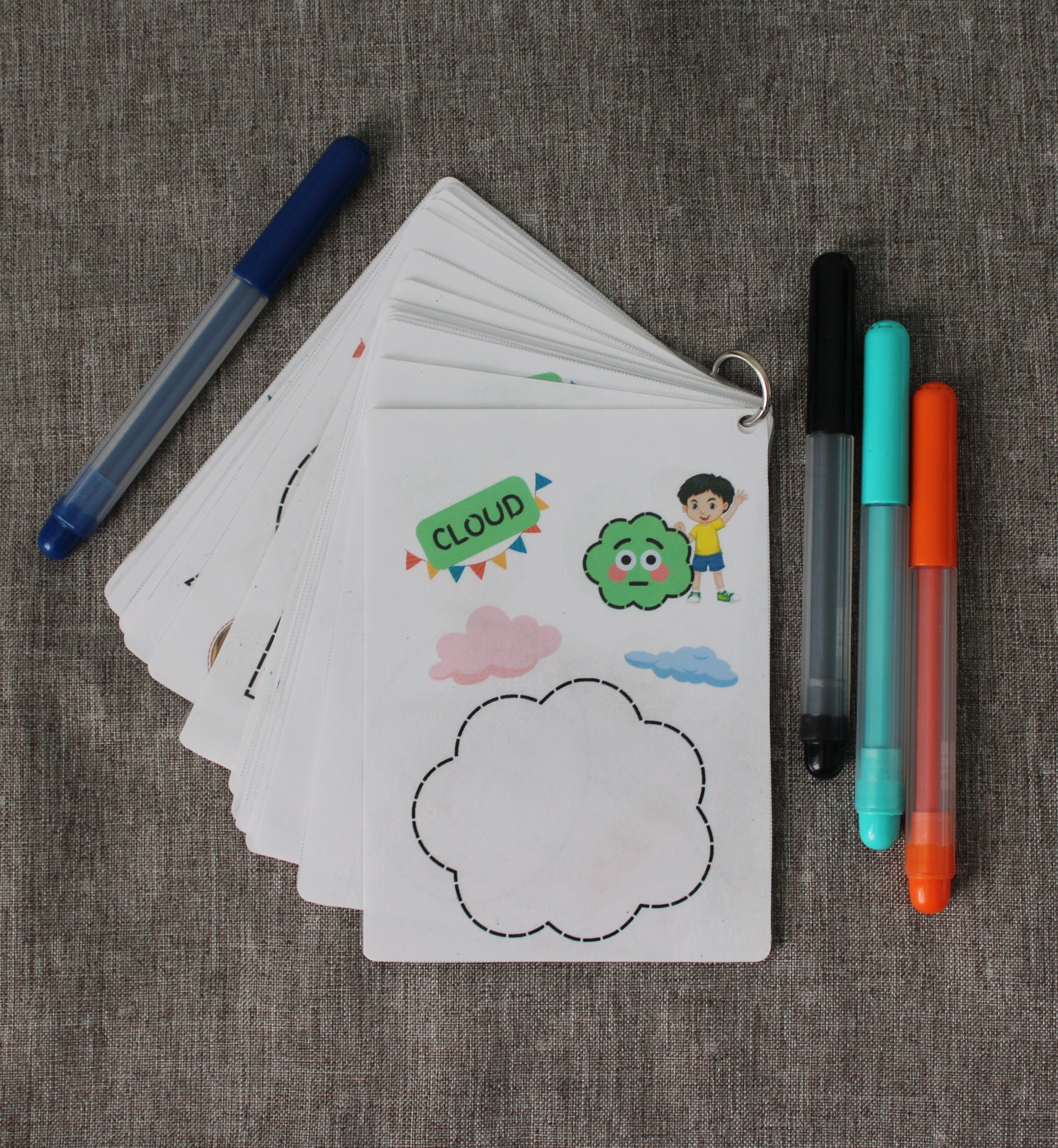 Shapes Tracing Deck. Trace the Shape. Learn Handwriting Preschooler. Long Rides Cards. Digital ...