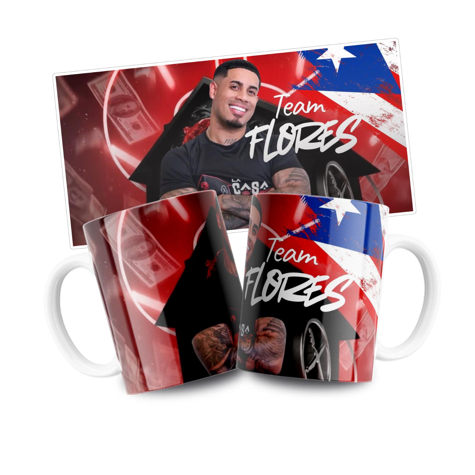 Team Nene Flores PNG Mug Design, Puerto Rico Urban Music (digital Art ...