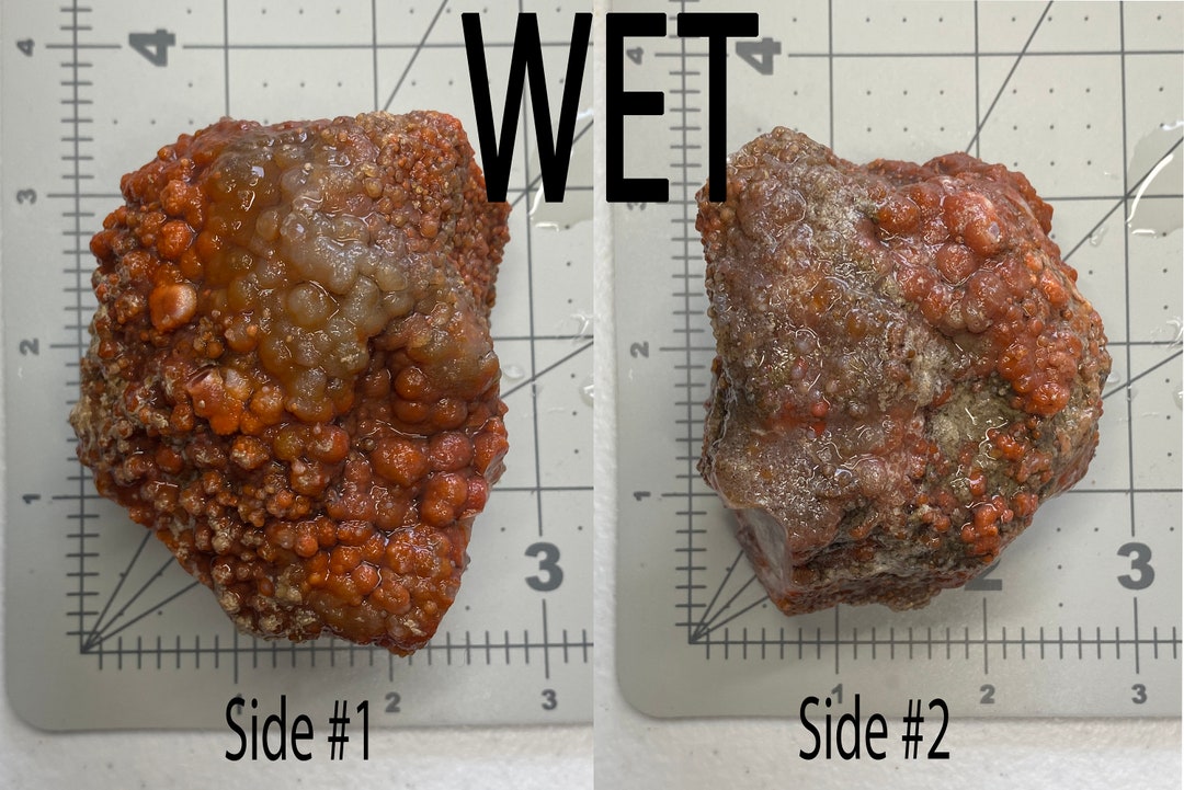 Red Jasper Botryoidal Geode Filled With Calcite & Quartz--whole ROCK ...